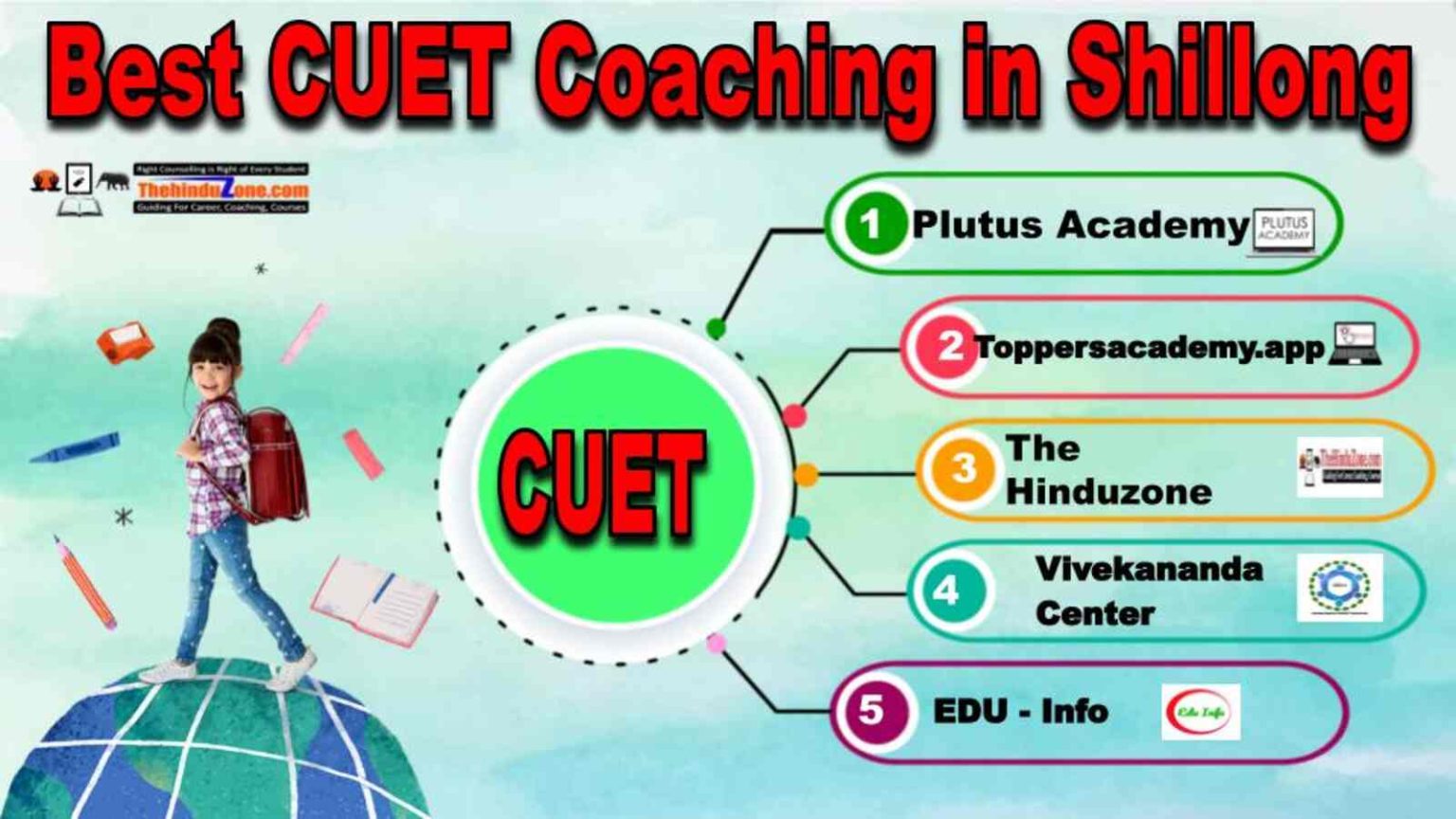 Best 10 CUET Coaching in Shillong - TheHinduzone