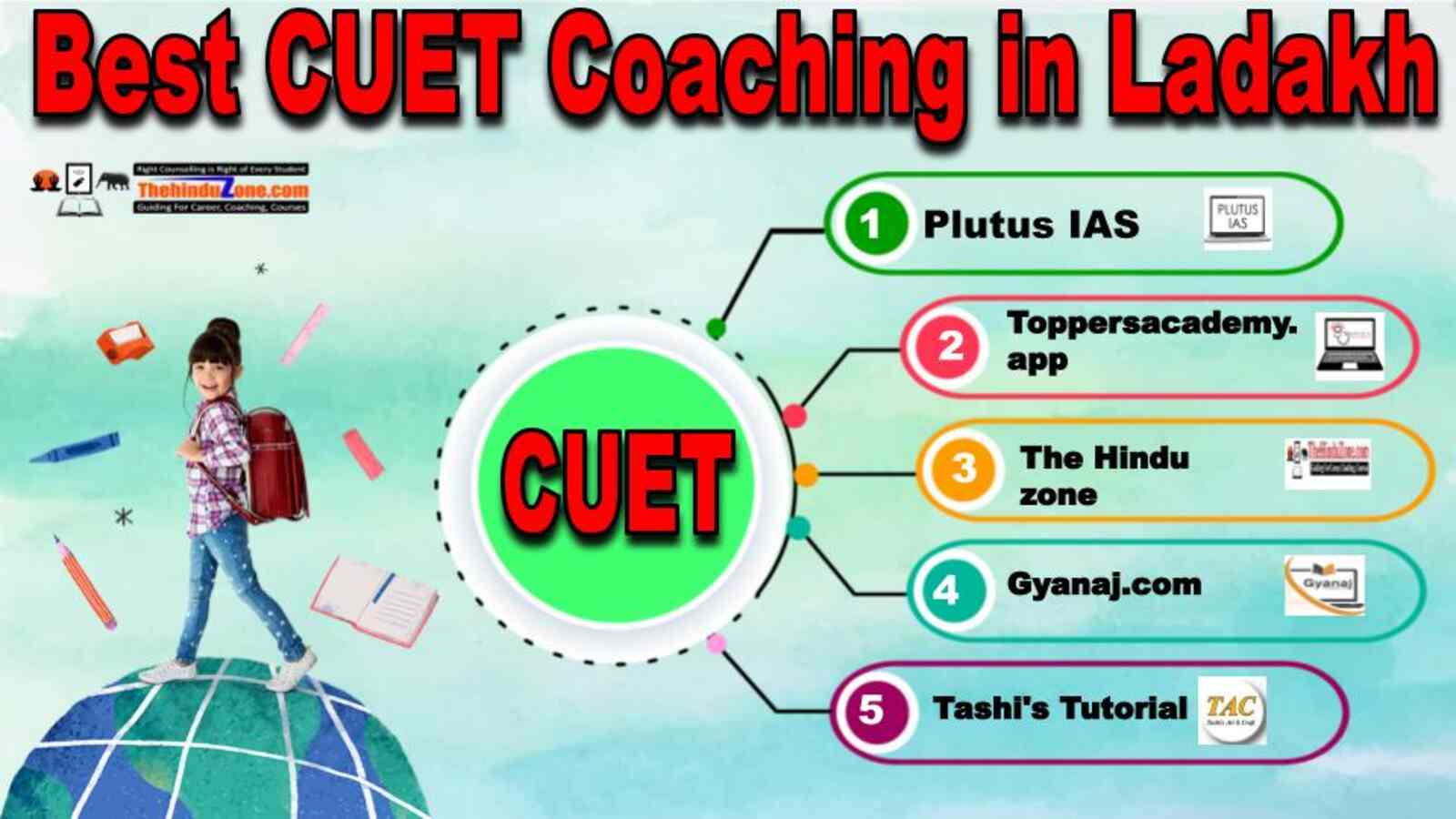 Best CUET Coaching in Ladakh 2026 - TheHinduzone