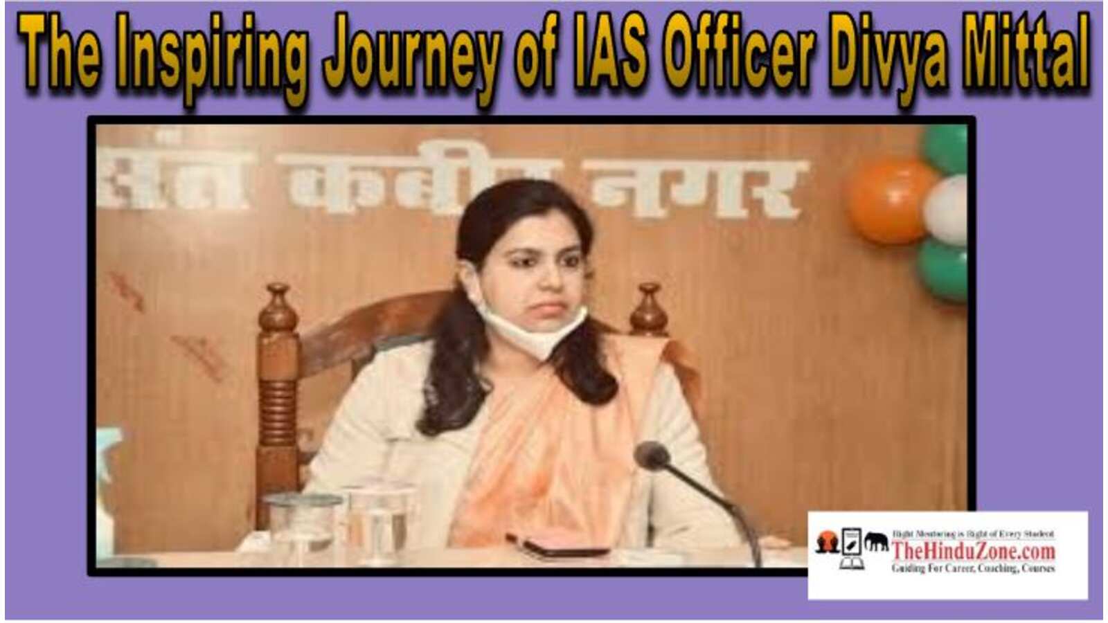 The Inspiring Journey of IAS Officer Divya Mittal: Cracking UPSC, IIT ...